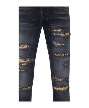Amiri Belt Loops Jeans - Black