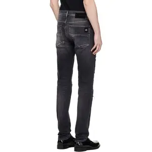 Amiri Belt Loops Jeans - Black