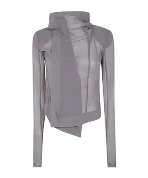Rick Owens High Neck Jackets For Women
