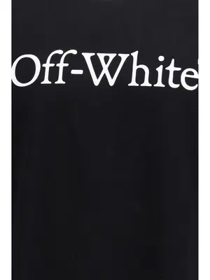 Off-White Big Bookish Skate Crewneck T-shirt - Black