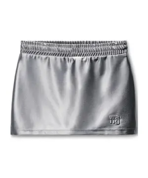 Alexander Wang Logo Mini Skort - Grey