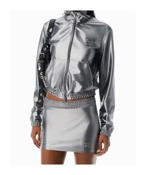 Alexander Wang Logo Mini Skort - Grey