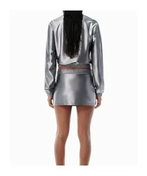 Alexander Wang Logo Mini Skort - Grey