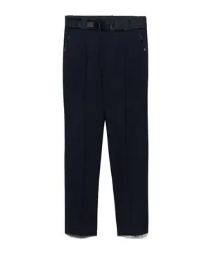 Prada Wool Pants With Technical Details