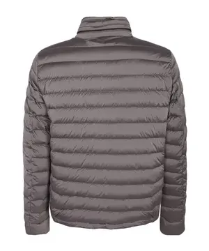 MOORER Long Sleeve Down Jacket - Grey