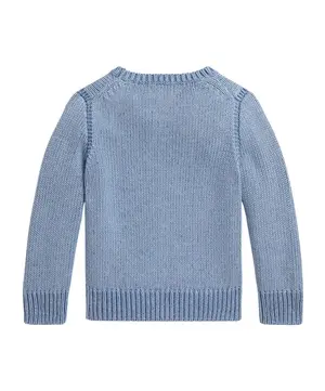 Polo Ralph Lauren Crew Neck Knitted Sweater - Blue