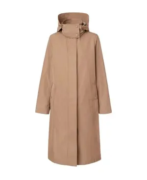 Burberry Detachable Hood Car Coat