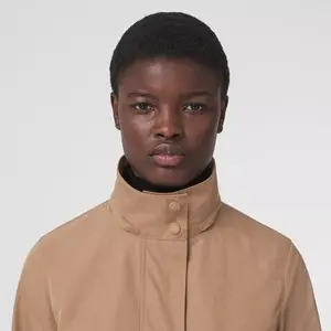 Burberry Detachable Hood Car Coat