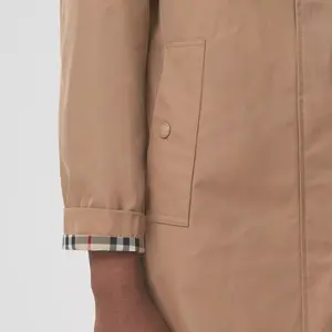 Burberry Detachable Hood Car Coat