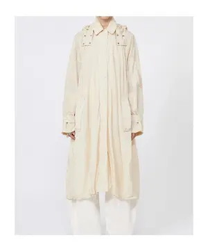 Sportmax Hooded Buttoned Coat