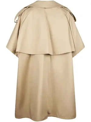 Max Mara Short-sleeved Double-breasted Jacket