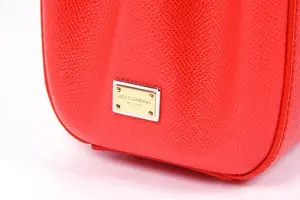 Dolce & Gabbana Logo Detail Top Handle Handbag - Orange