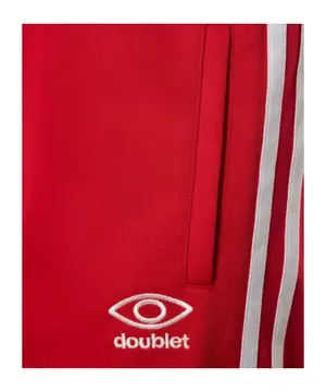 DOUBLET Invisible Elastic Waist Sweatpants - Red