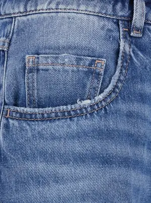 ICON DENIM LOS ANGELES Poppy High-rise Wide-leg Jeans