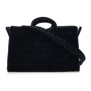 Valentino Garavani Monogrammed Shoulder Bag With Top Handle