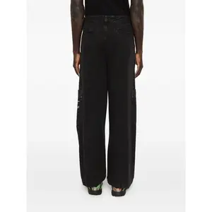 Off-White Script Gd Cotton Jeans