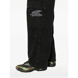 Off-White Script Gd Cotton Jeans