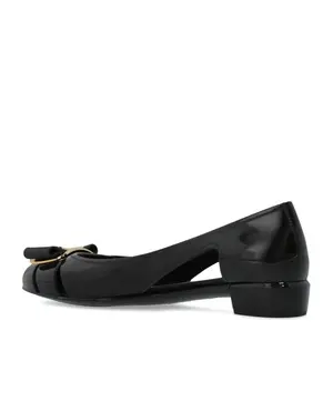 FERRAGAMO Vara Bow Detail Pumps - Black
