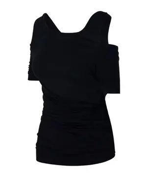 Isabel Marant Étoile Cold-shoulder Ruched Top