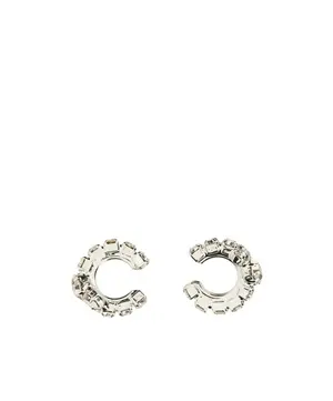 Magda Butrym Embellished Earrings - Silver