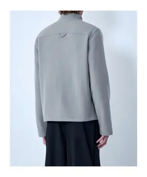 RIER Full-zip Fleece Jacket - Grey
