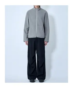 RIER Full-zip Fleece Jacket - Grey