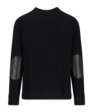 Junya Watanabe Button Long-sleeved Sweater With Patch Pockets