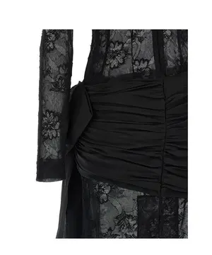 Alessandra Rich Lace Bustier Dress