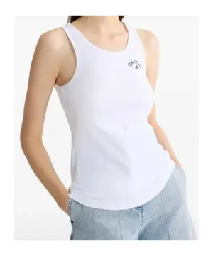 PATOU Logo Print Sleeveless Tank Top