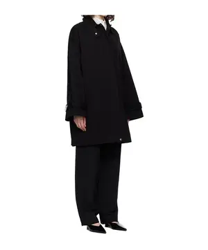TOTEME Oversized Trench Jacket - Black