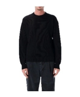 Auralee Long Sleeve Ribbed Knit Top