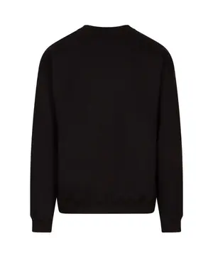 Versace Embroidered Slogan Sweatshirt