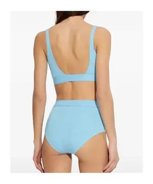 TOM FORD Logo Underband Bralette Bra - Blue