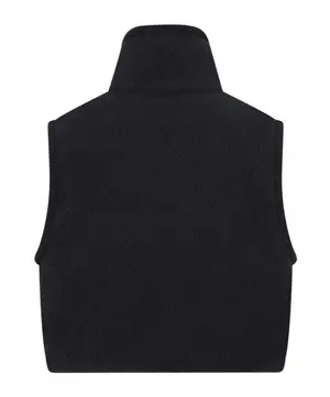 Miu Miu High-neck Zip Gilet - Blue