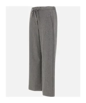 Max Mara Floria Drawstring Wide-leg Trousers