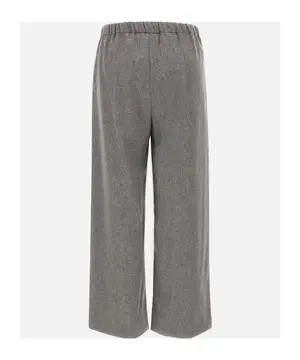 Max Mara Floria Drawstring Wide-leg Trousers