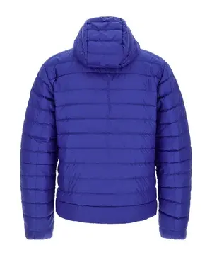 Canada Goose Stratus Tonal Label Hooded Jacket - Blue