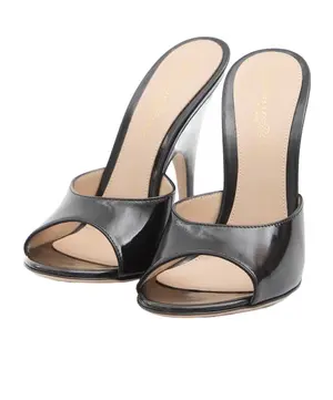 GIANVITO ROSSI Sofia Mules - Black