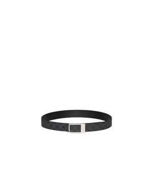 Gucci Reversible Belt With Rectangular Buckle - Black