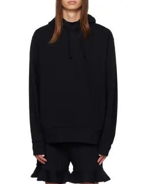 J.W.ANDERSON Logo Embroidered Drawstring Hoodie