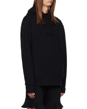 J.W.ANDERSON Logo Embroidered Drawstring Hoodie
