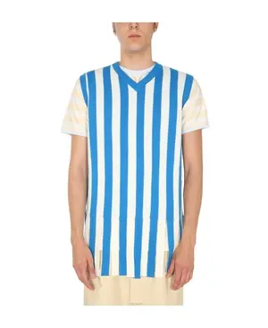 Sunnei V-collar Short-sleeved T-shirt