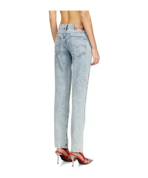 DIESEL® 1992 D-jiann Patterned Jeans - Light Blue