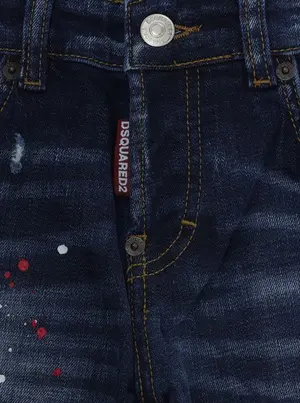 Dsquared2 Belt Loop Jeans - Black