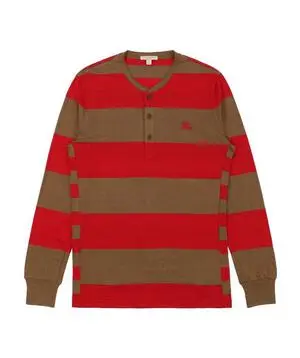 Burberry Striped Long Sleeve Pullover