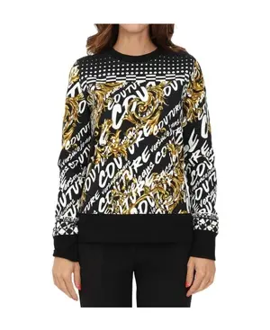 Versace Baroque Pattern Print Pullover