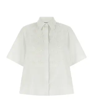 P.a.r.o.s.h Embroidered Poplin Shirt
