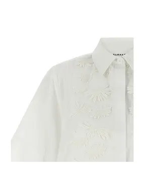 P.a.r.o.s.h Embroidered Poplin Shirt