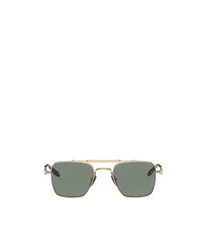 AKONI Europa Full-rim Sunglasses - Brushed Platinum