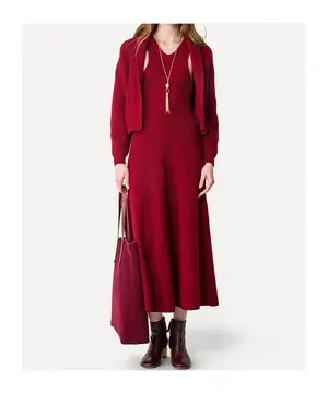 FORTE_FORTE Merino Wool Shawl Collar Cardigan